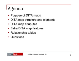 Developing dita maps | PDF