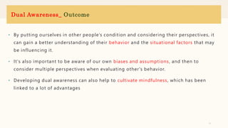 Developing dual awareness.pptx | Healthy Living