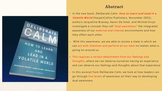 Developing dual awareness.pptx | Healthy Living