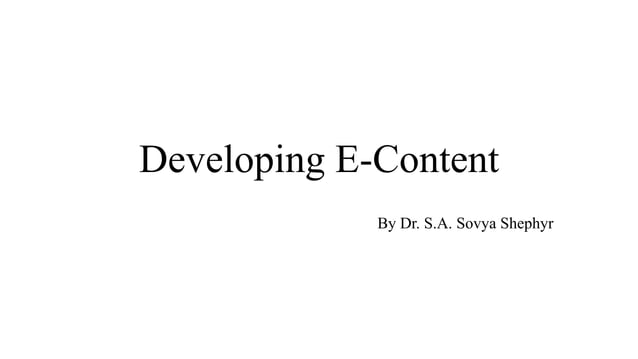 Developing E-Content.pptx