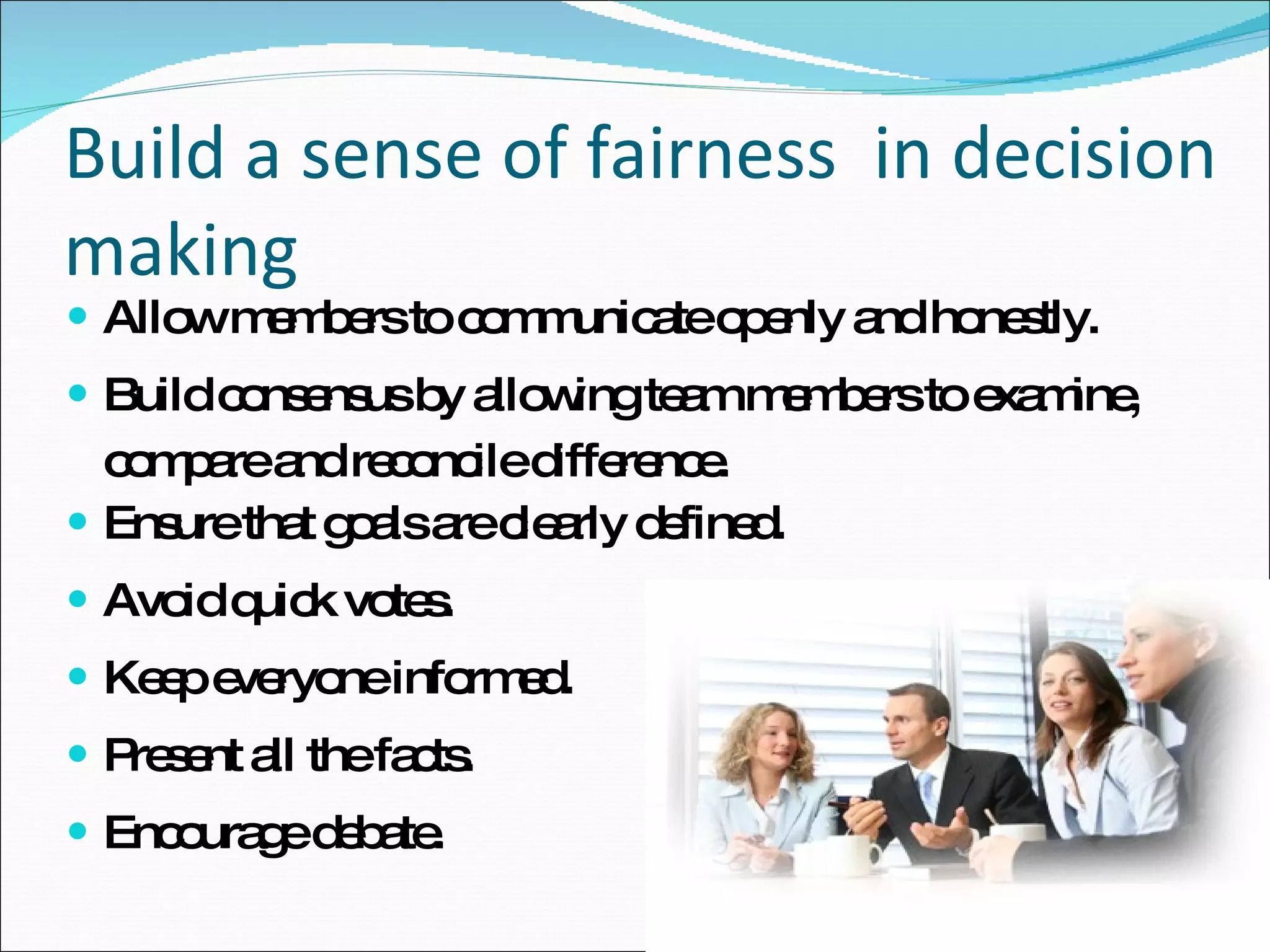 Developing An EffectiveTeam | PPT