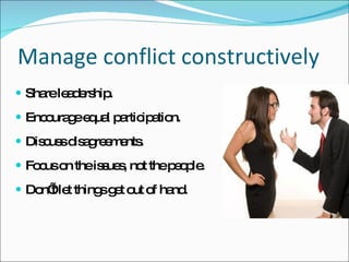 Developing An EffectiveTeam | PPT