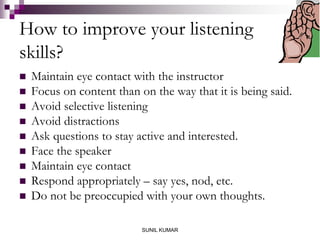 Developing effective communication skills | PPT