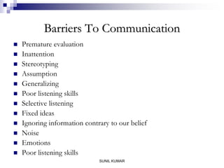 Developing effective communication skills | PPT