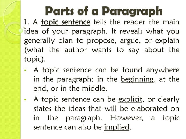 Effective Paragraphs | PDF | Education