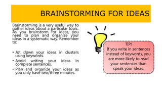 Developing effective speaking skills | PPTX