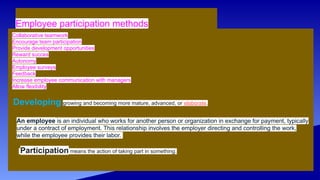 Developing Employee Participation (1).pptx