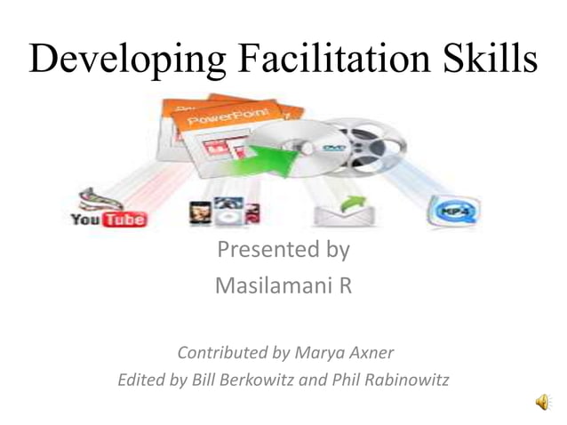 Developing Facilitation Skills | PPTX