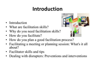 Developing Facilitation Skills | PPTX