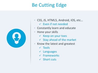 Developing For The Business | PPTX