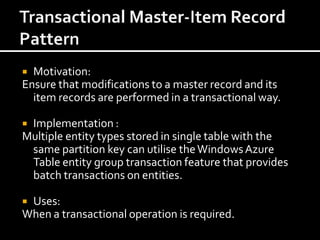 Developing For The Windows Azure Platform | PDF