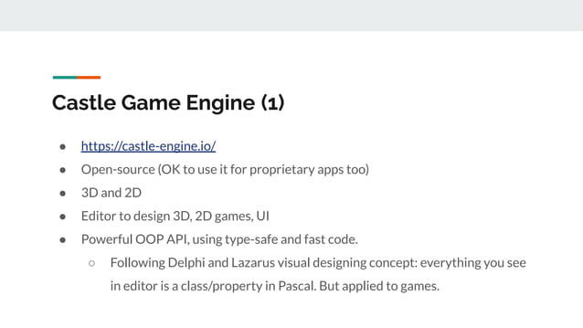 Developing games and graphic visualizations in Pascal | PPT