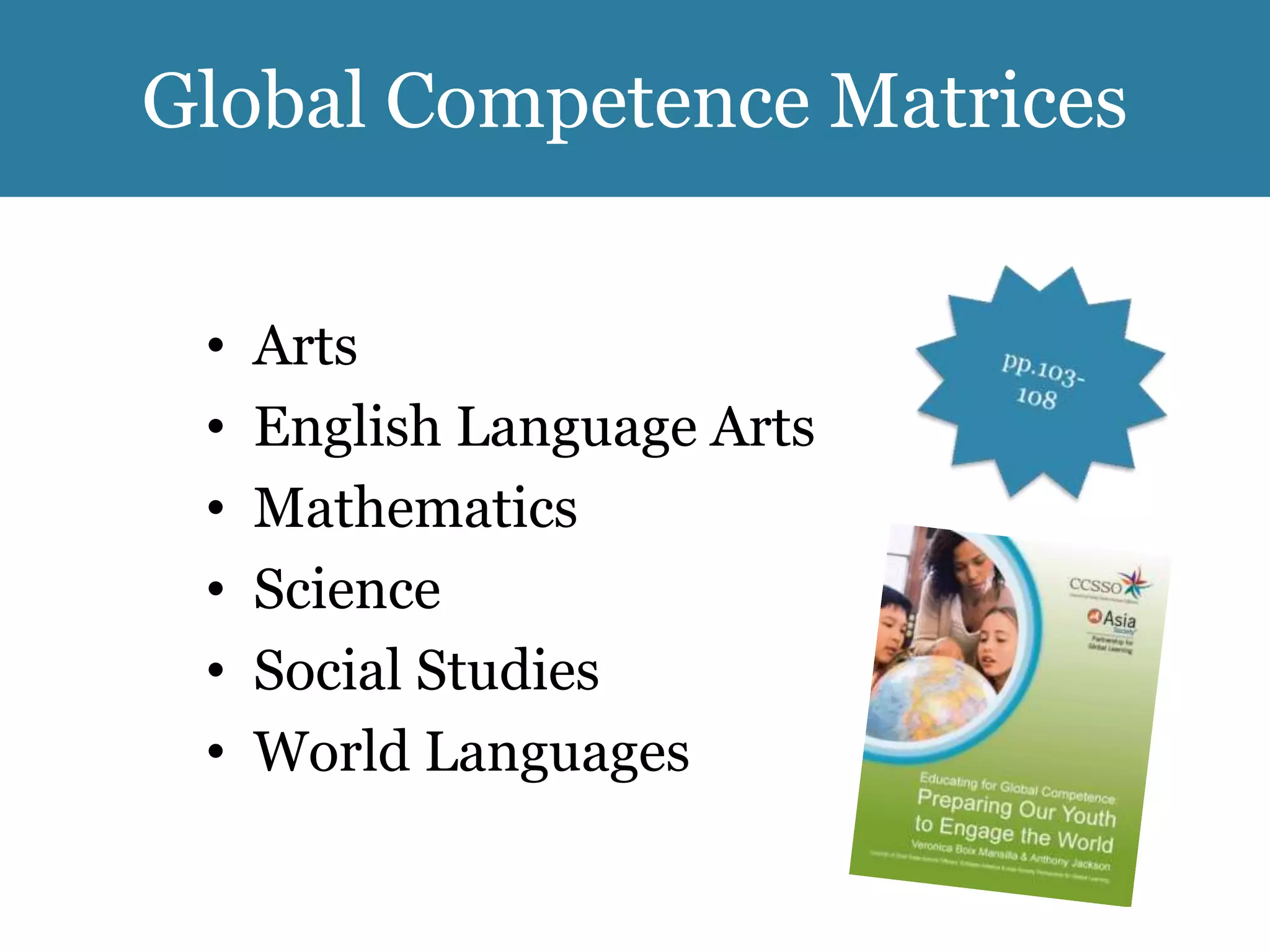 Developing Global Competence | PPTX