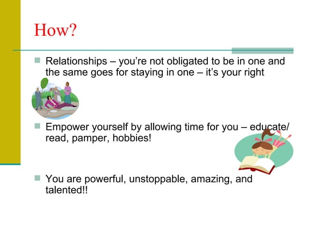 Developing Healthy Relationships | PPT