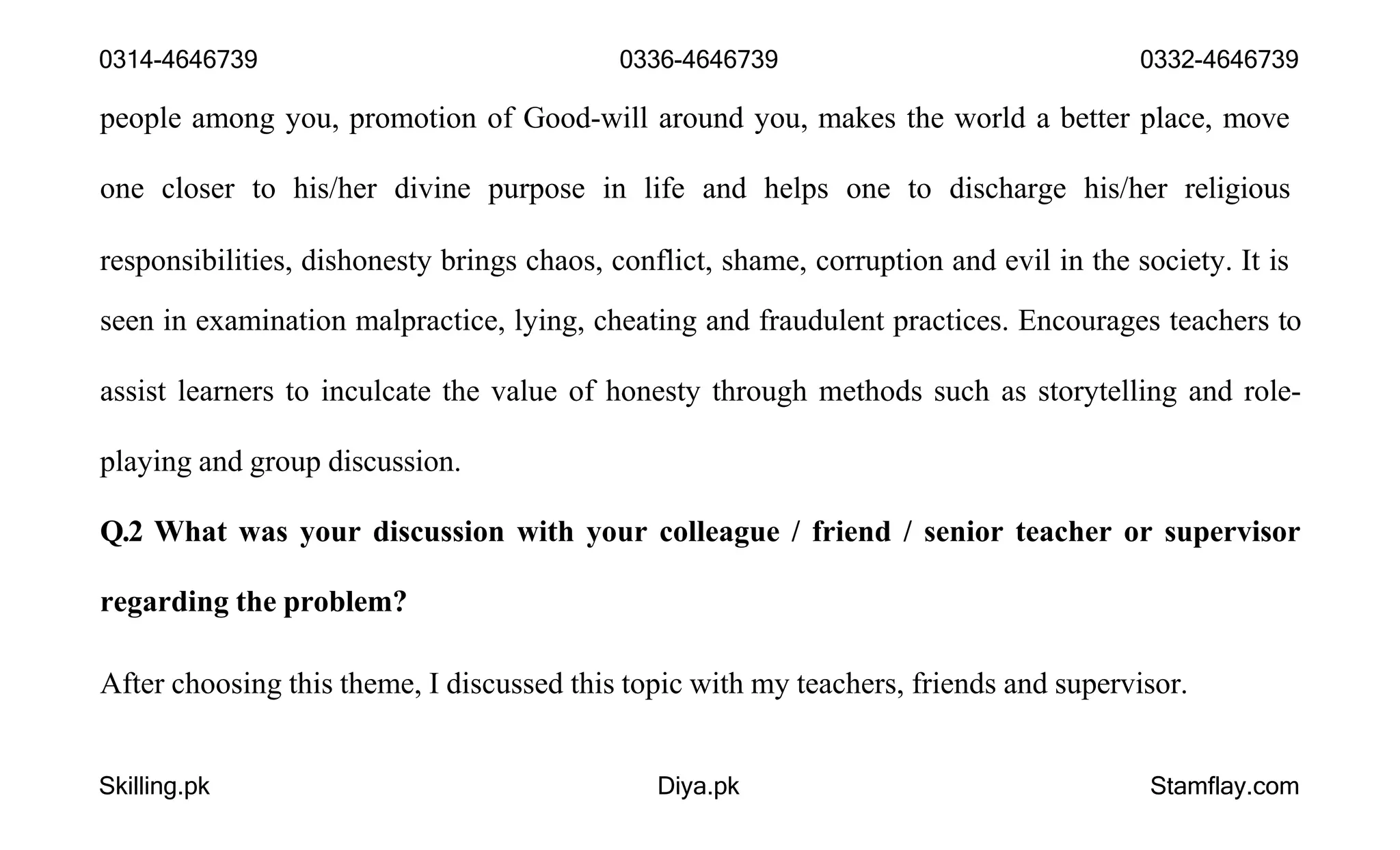 Developing Honesty Among Children Of Grade 6 Through Group Discussion.pptx