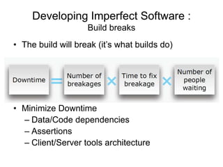 Developing imperfect software | PPTX | Computing | Technology & Computing