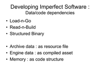 Developing imperfect software | PPTX | Computing | Technology & Computing