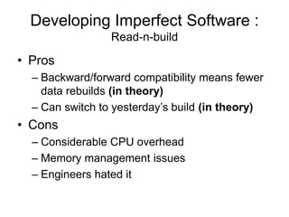 Developing imperfect software | PPTX | Computing | Technology & Computing