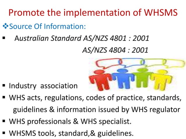 Developing, implementing and maintaining whs management system / OHS ...