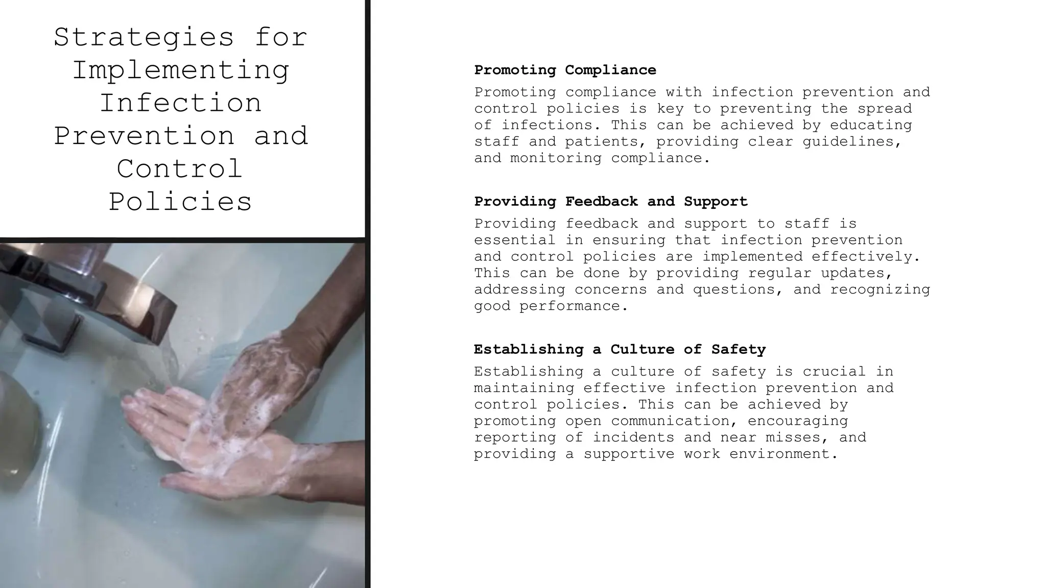 Developing Infection Prevention and Control Policies in Primary | PPTX