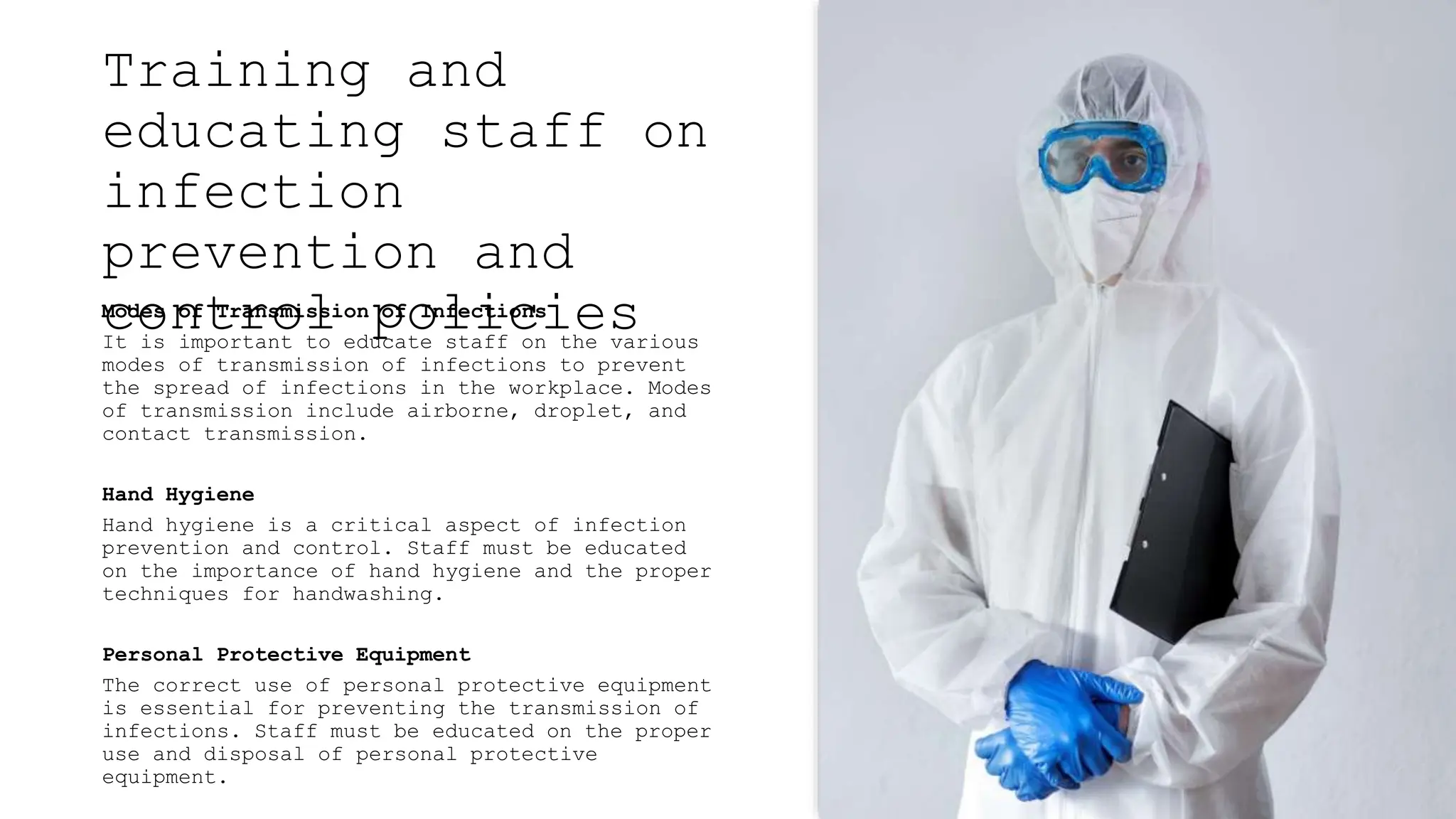 Developing Infection Prevention and Control Policies in Primary | PPTX