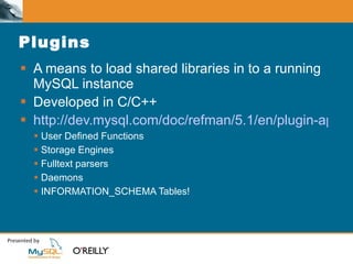 Developing Information Schema Plugins | PPT