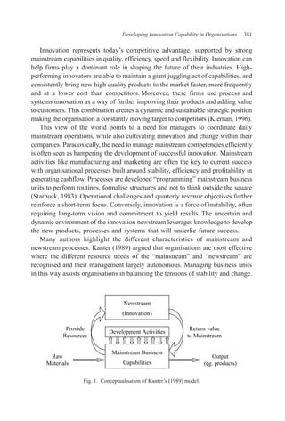 Developing innovation capability in organizations a dynamic capabilities approach | PDF