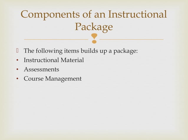 Developing Instructional Materials | PPT