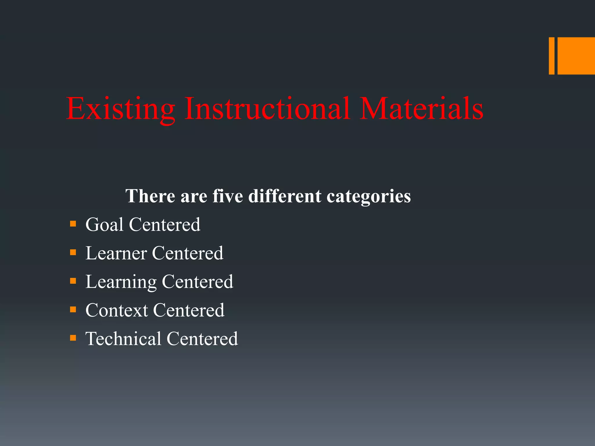 Developing instructional materials | PPTX