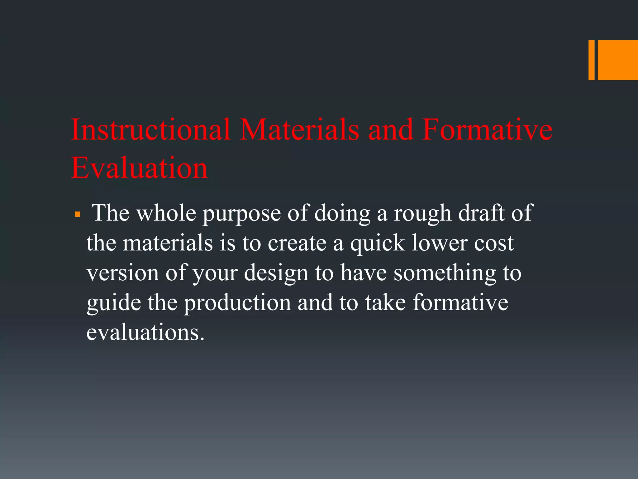 Developing instructional materials | PPTX