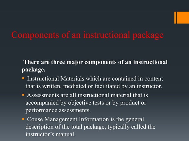 Developing instructional materials | PPTX