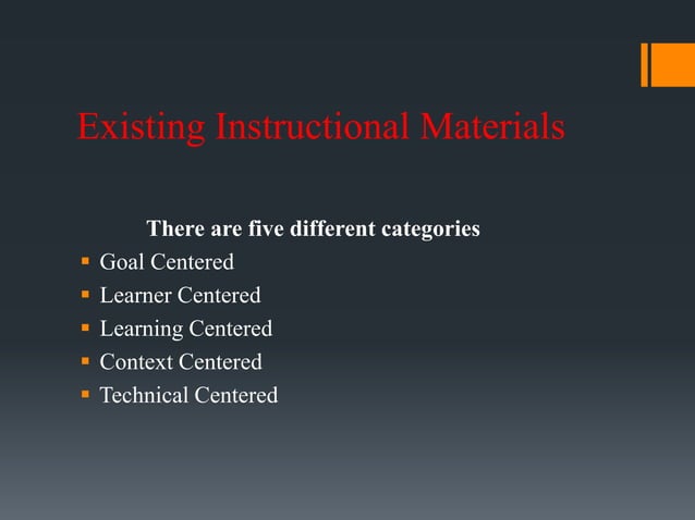 Developing instructional materials | PPTX