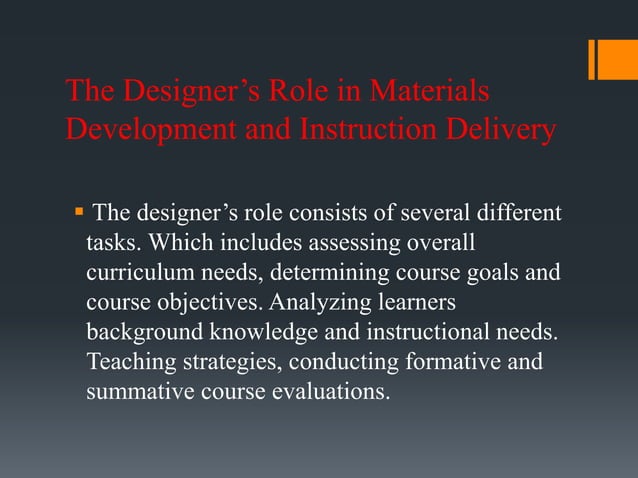 Developing instructional materials | PPTX