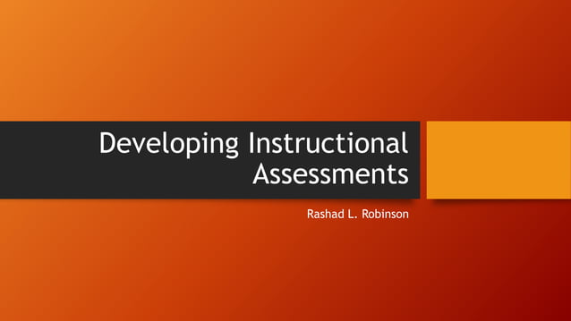 Developing instructional materials | PPTX
