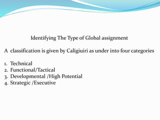 Developing international staff and multinational teams | PPTX