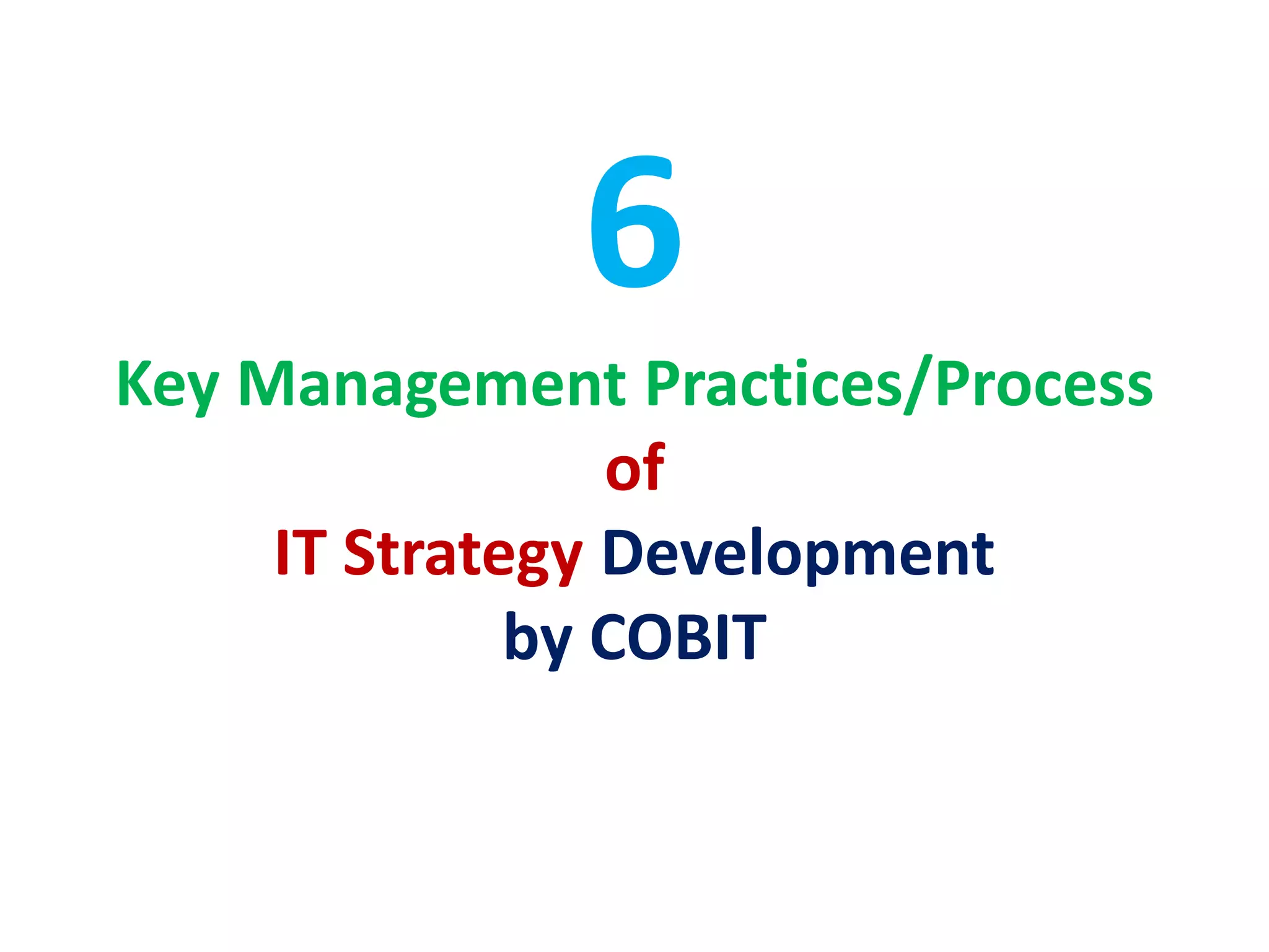 Developing IT strategy | PPTX
