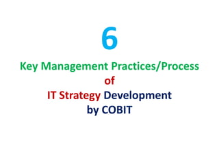 Developing IT strategy | PPT