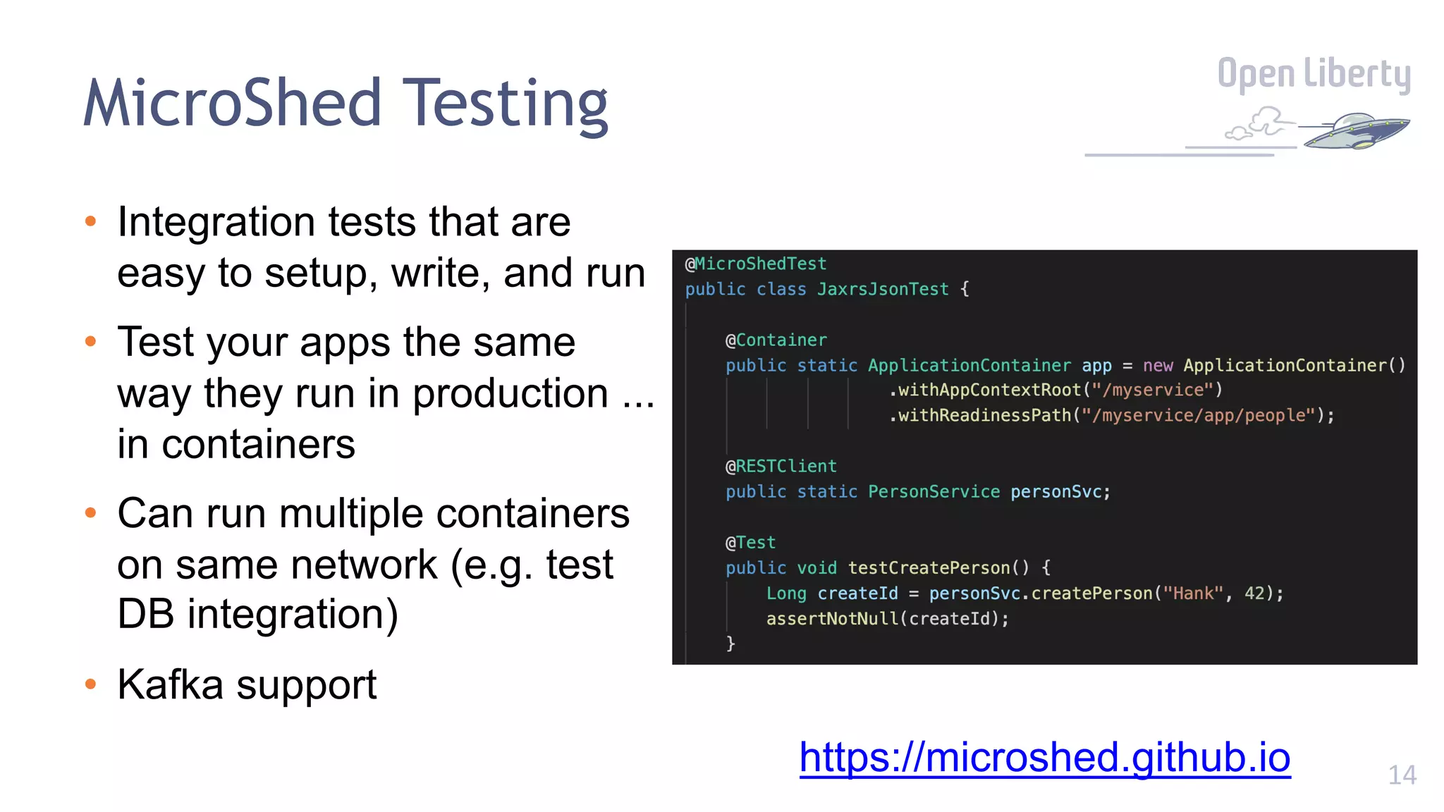 Developing Java Microservices Fast with Open Liberty | PDF