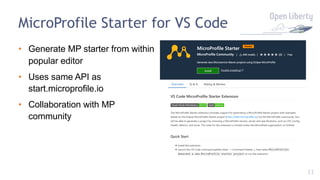 Developing Java Microservices Fast with Open Liberty | PDF
