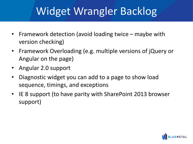Developing JavaScript Widgets | PPTX