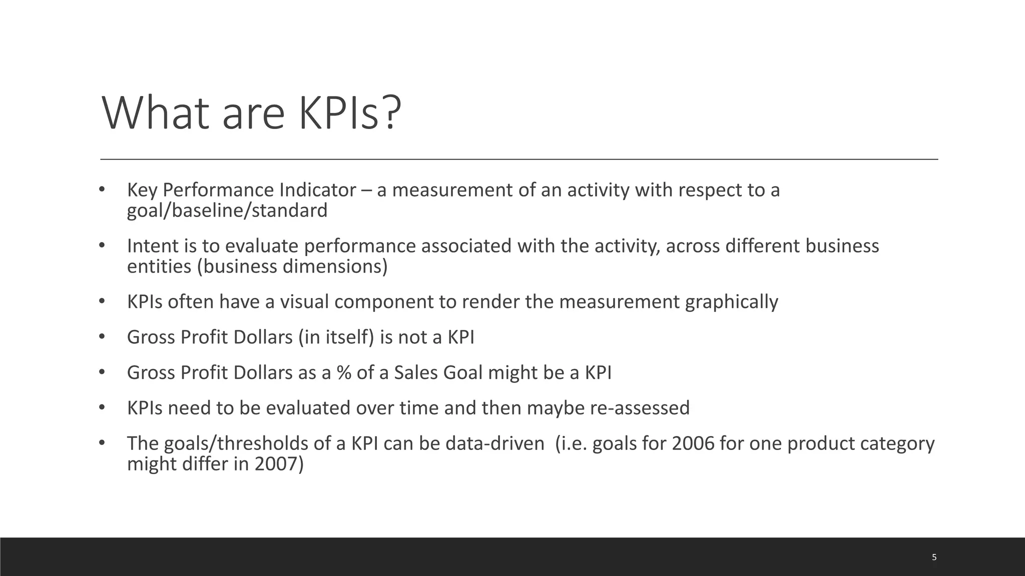 Developing (KPI) Key Performance Indicators | PPTX
