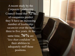 Developing Leadership Bench Strength | PDF