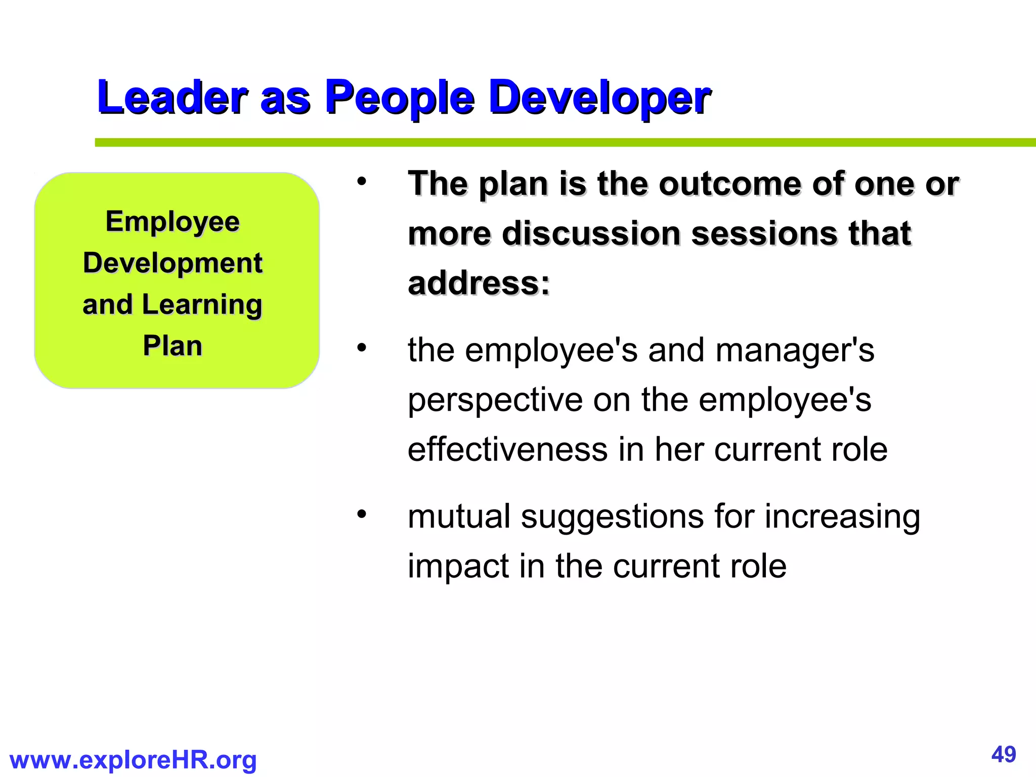 Developing leadership skills | PPT