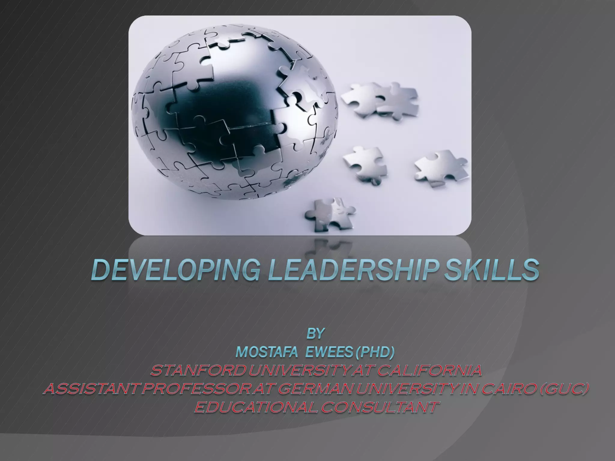 Developing Leadership Skills | PPT