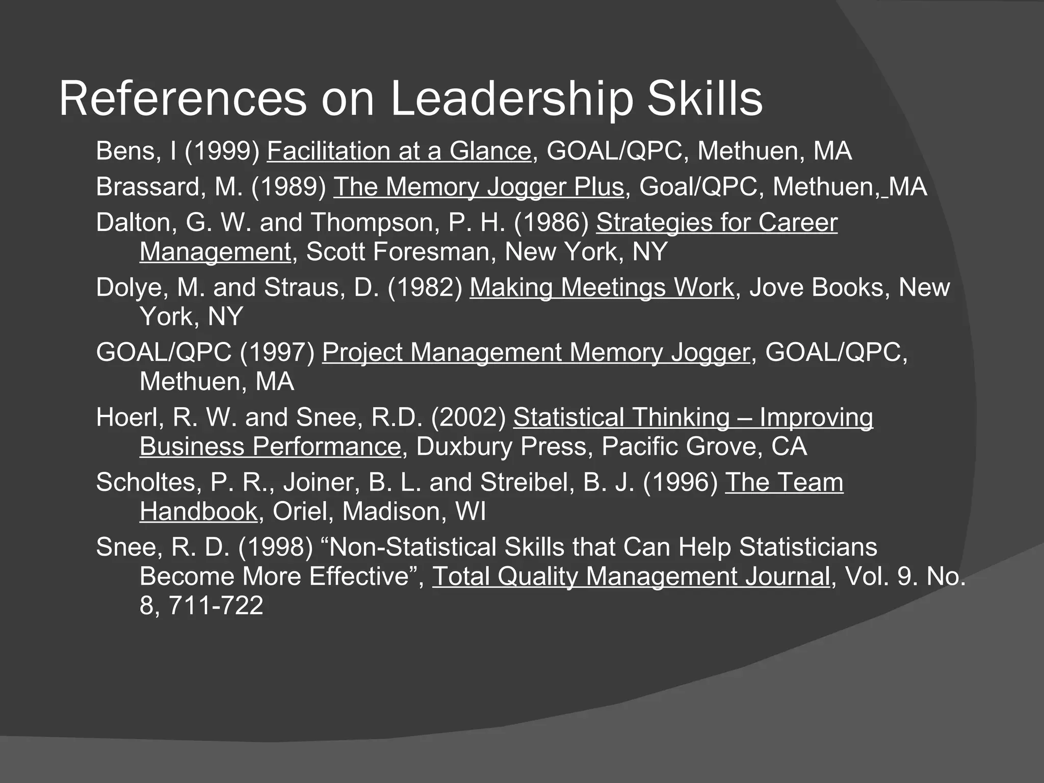 Developing Leadership Skills | PPT