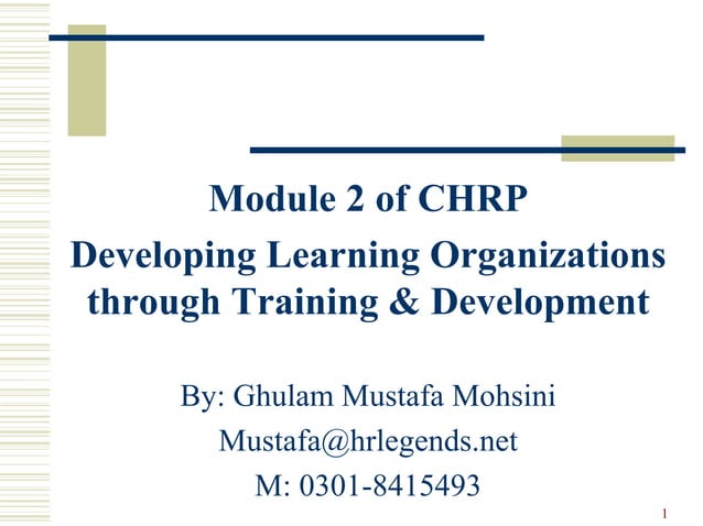 Developing Learning Organisation.ppt