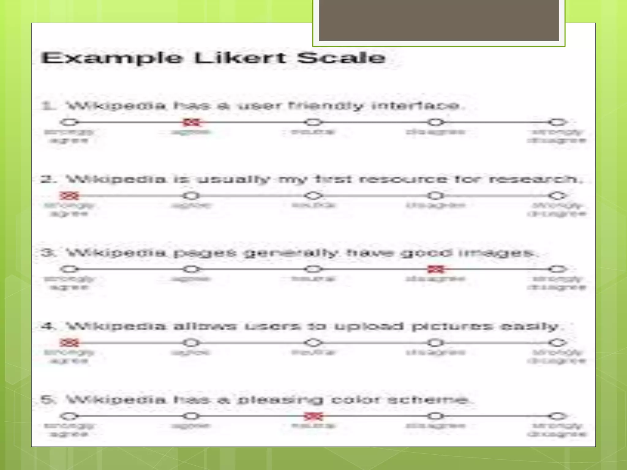 Developing likert scale | PPTX