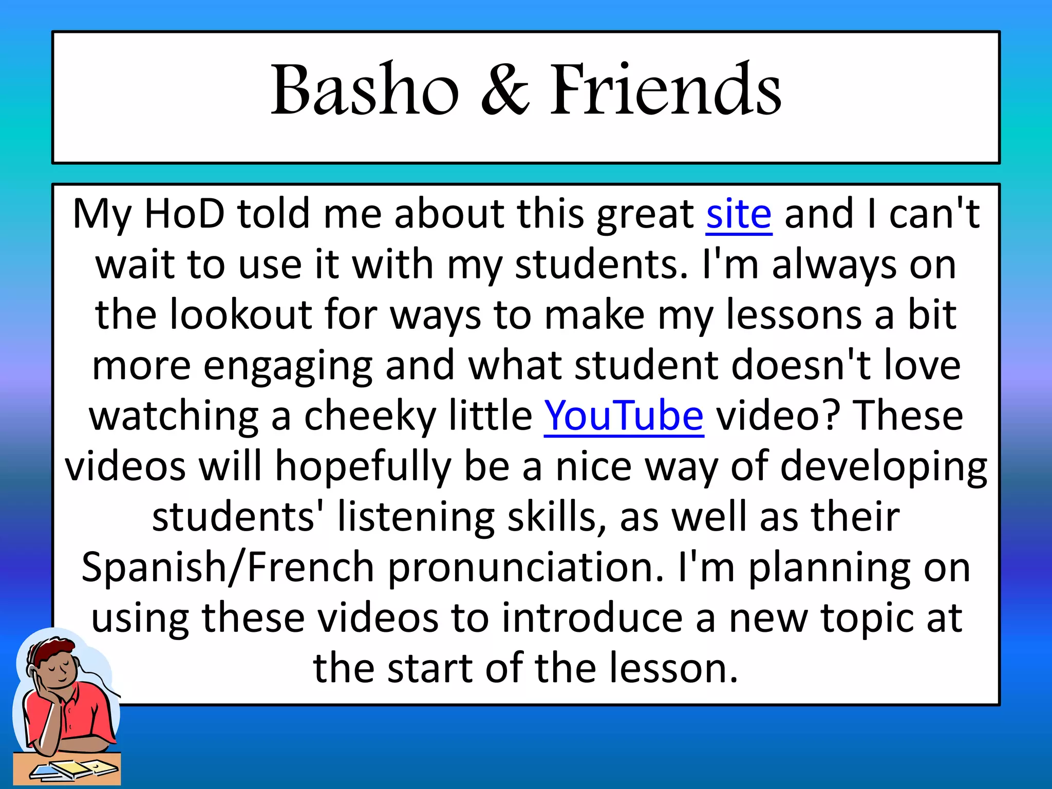 Developing listening skills in MFL | PPT