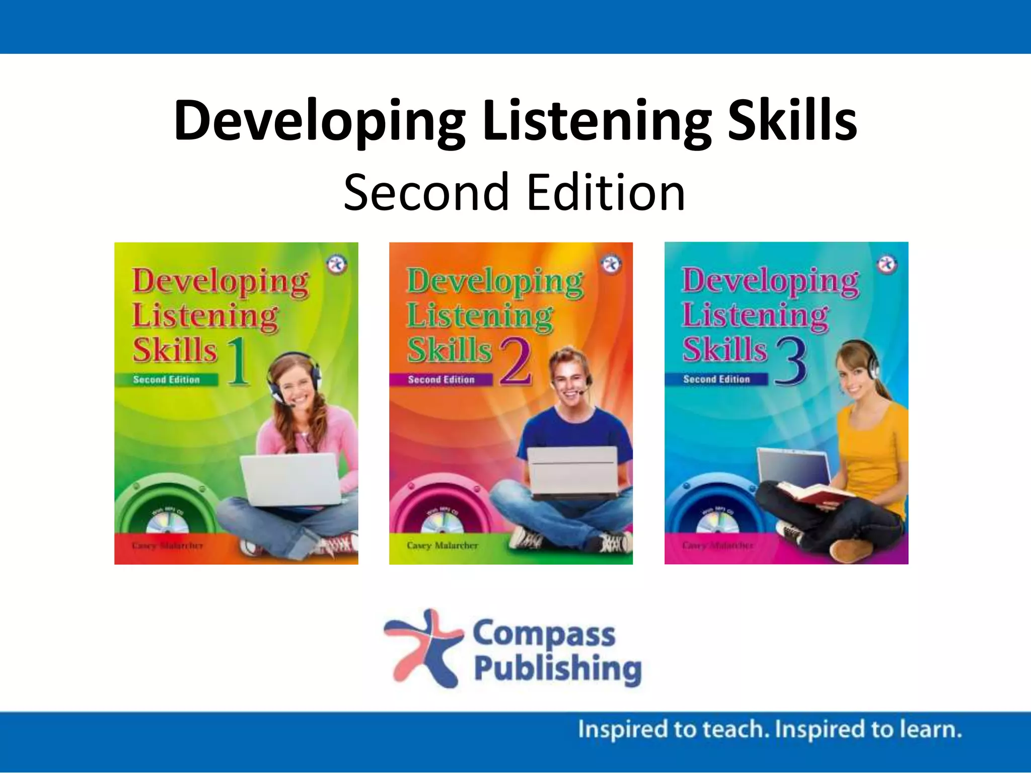 Developing Listening Skills Second Edition - Walkthrough | PPTX