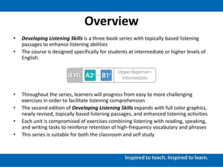 Developing Listening Skills Second Edition - Walkthrough | PPTX